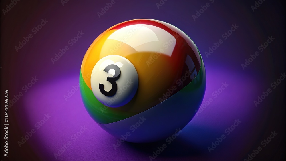 Experience a mesmerizing seamless loop animation of a rotating pool ...