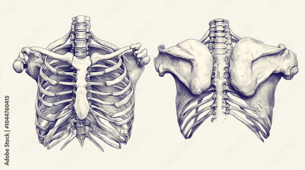 Types of Shoulder Dislocation - Normal, Anterior, Posterior Stock ...