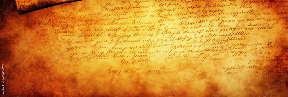 Antique Parchment Manuscript A Glimpse into History, 18th Century ...