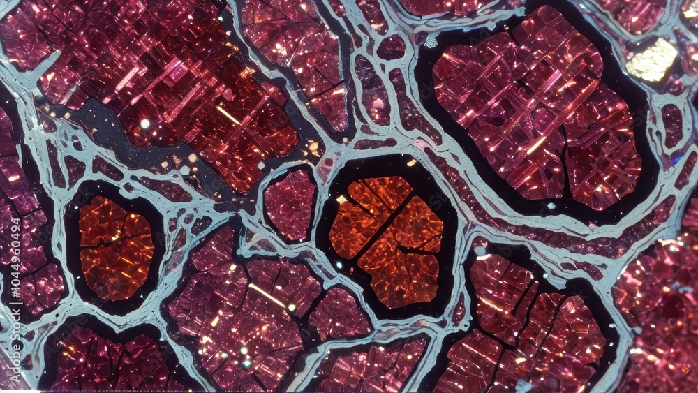 Ultra-detailed 3D microscopic visualization of garnet crystal ...