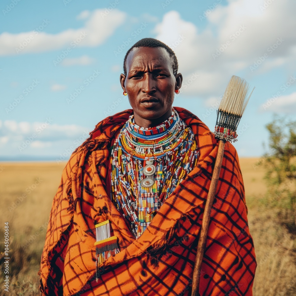 Maasai initiation ceremonies marking the transition to adulthood Stock ...