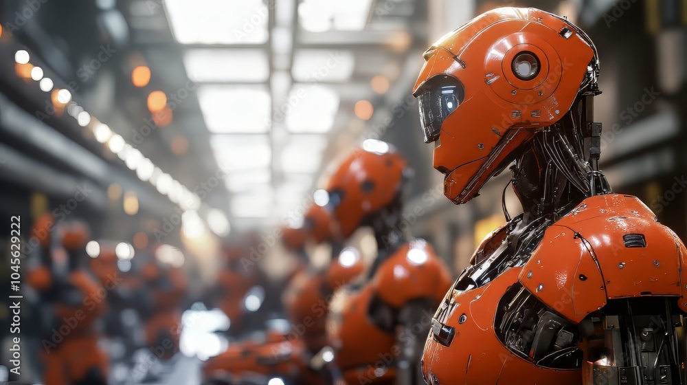 Ai robots collaborating with humans on the factory floor for advanced ...