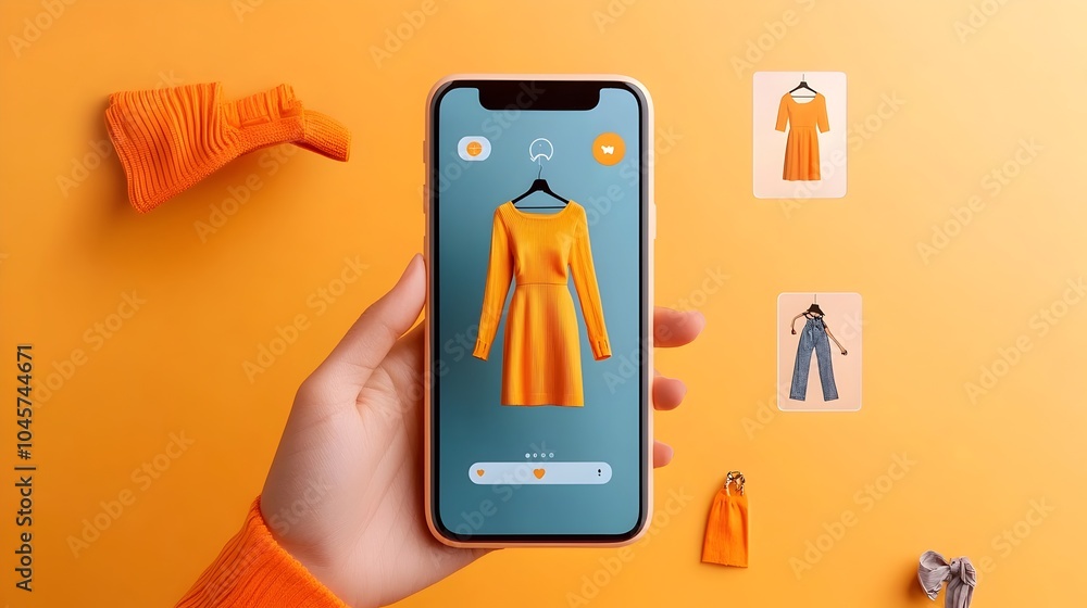 Influencer showcasing the latest fashion arrivals on social media ...