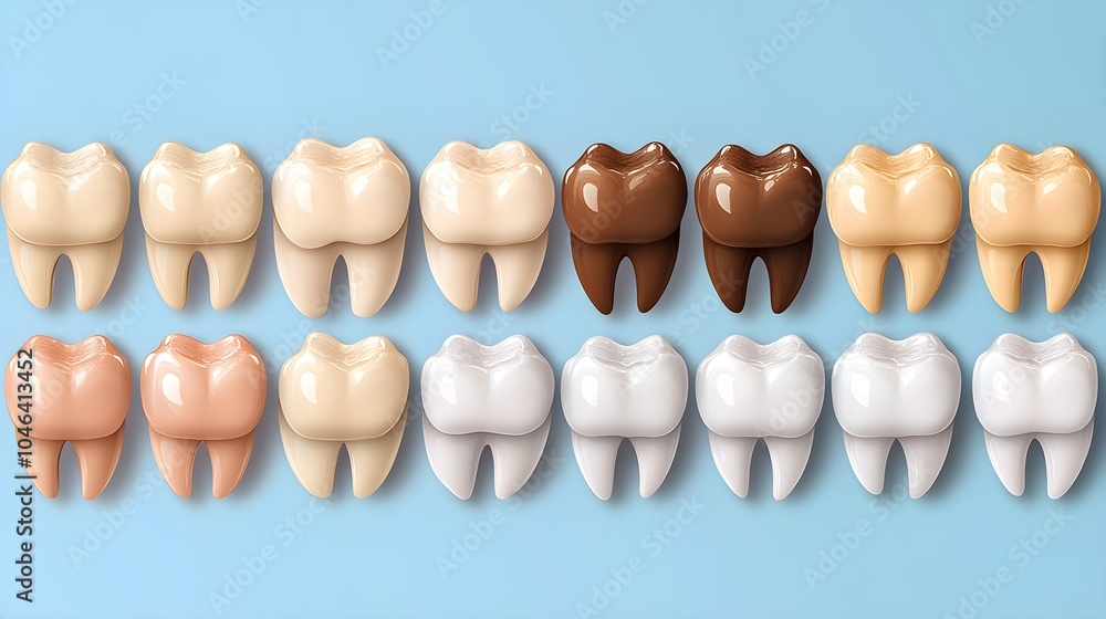 Stepwise infographic explaining teeth whitening treatment, featuring ...