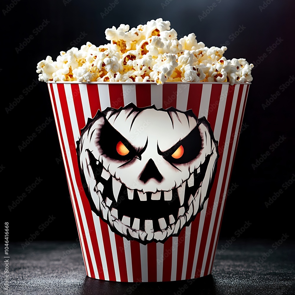 Spooktacular popcorn bucket a halloween treat for movie lovers with a ...