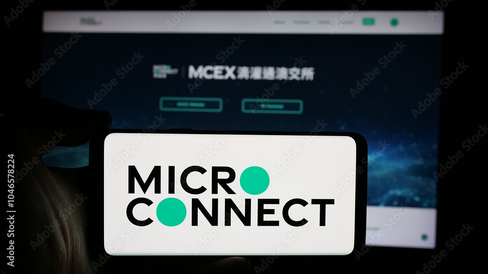 Stuttgart, Germany - 10-22-2024: Person holding cellphone with logo of ...