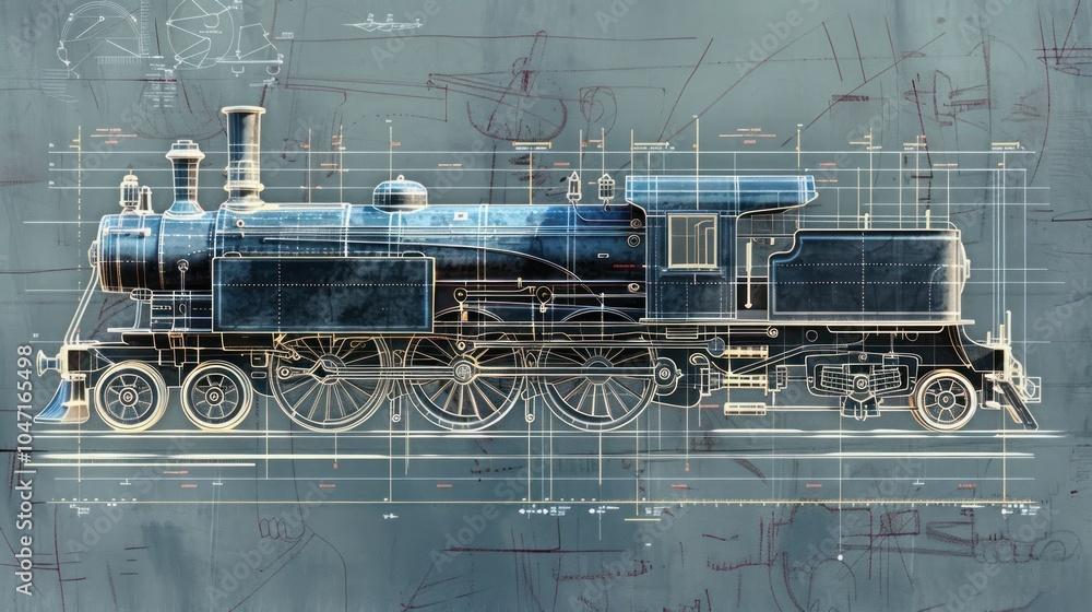 construction blueprints how to build an antique steam locomotive ...