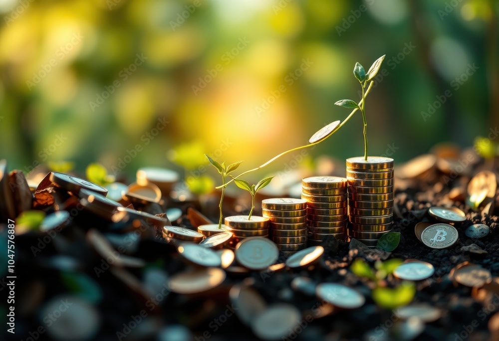 Growing wealth the intersection of nature and finance Stock ...