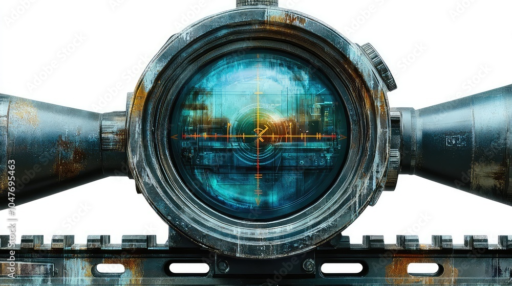 Modern Sights Icons with Transparent Background - Crosshairs, Weapons ...