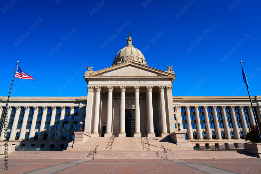Oklahoma State Capitol, Renaissance Revival Neoclassical Architectural ...