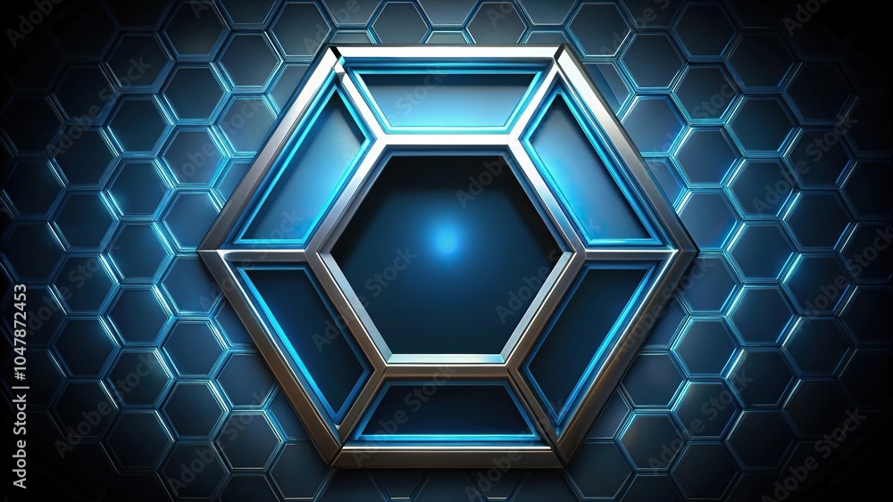 Symmetrical photos of hexagon shapes in grand architectural structures ...