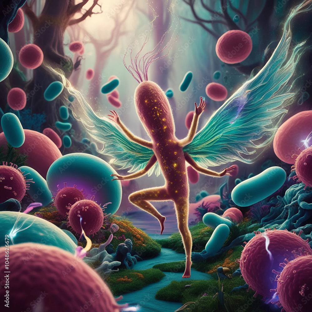 Detailed Mycobacterium Tuberculosis Bacteria Illustration Showing ...