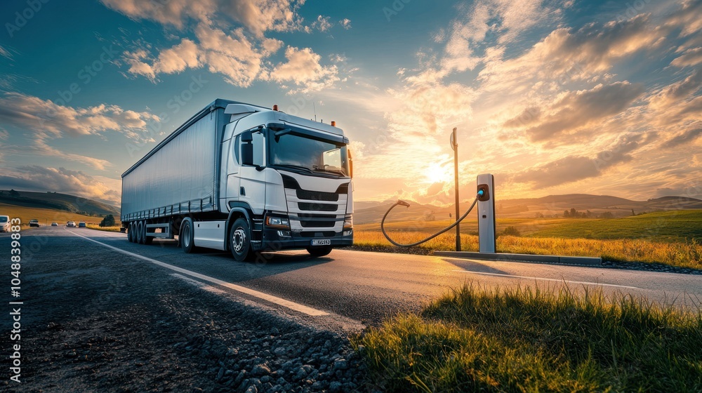Net-zero carbon emissions in logistics, using electric vehicles for ...