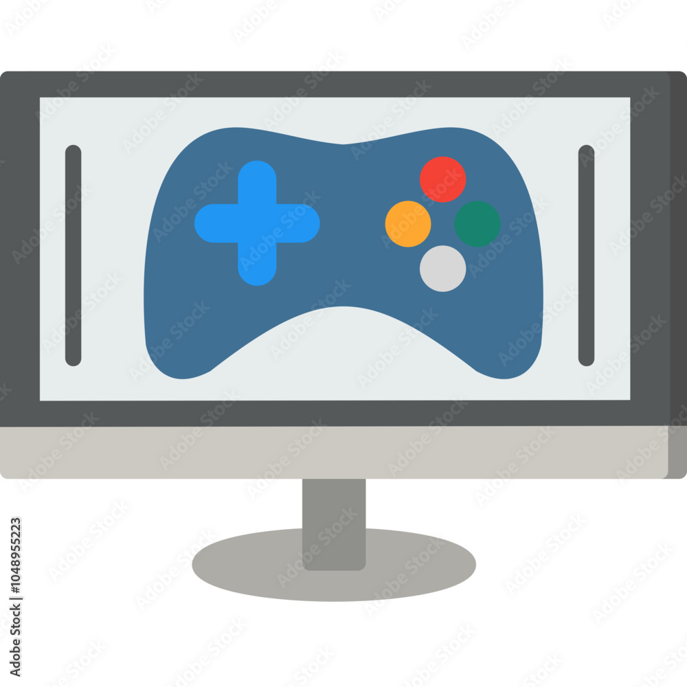 Gaming Icon Stock Vector | Adobe Stock