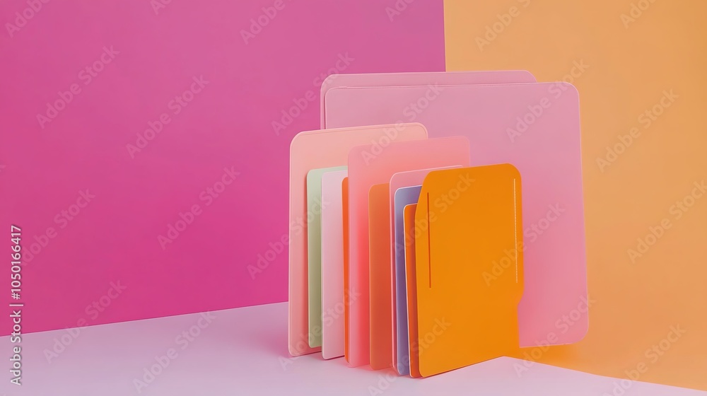 Stylish Plastic Folder with PDF Files, Featuring a Sleek Design and ...