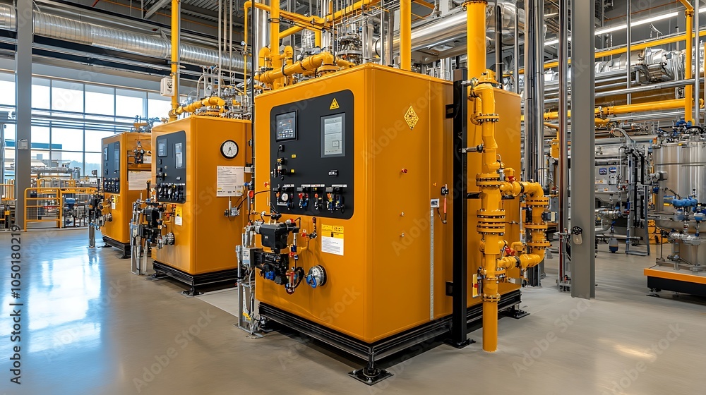 Stock-Illustration „Glycol Dehydration Towers Tall dehydration towers ...