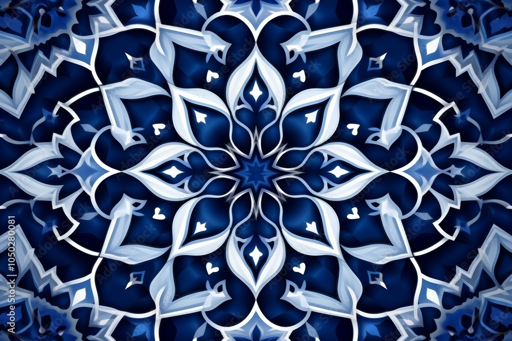 Moroccan islamic tile pattern for mosque decoration and traditional ...