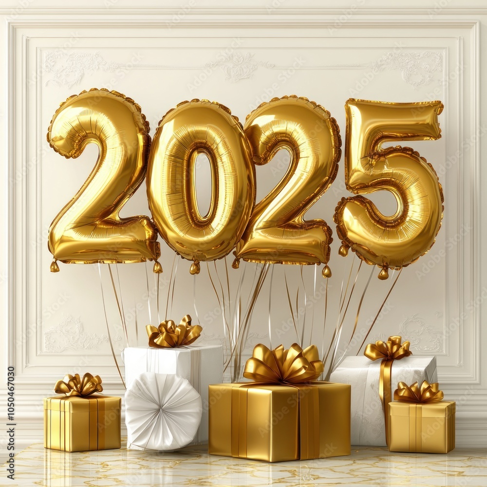 Foto de Stock HappyNewYear2025, NewYear2025, Welcome2025, 2025Celebration, NewYearSale2025 ...