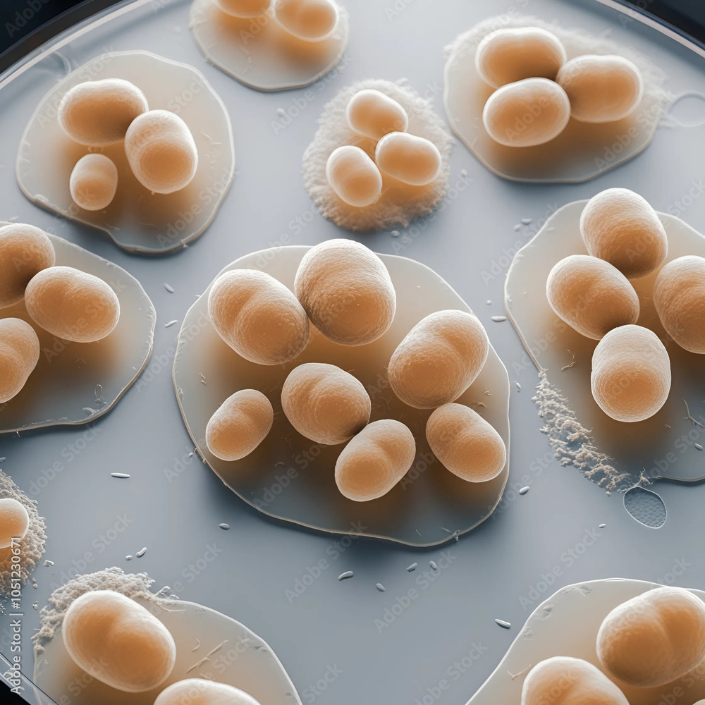 Acinetobacter baumannii Bacteria Illustration – Detailed Scientific ...