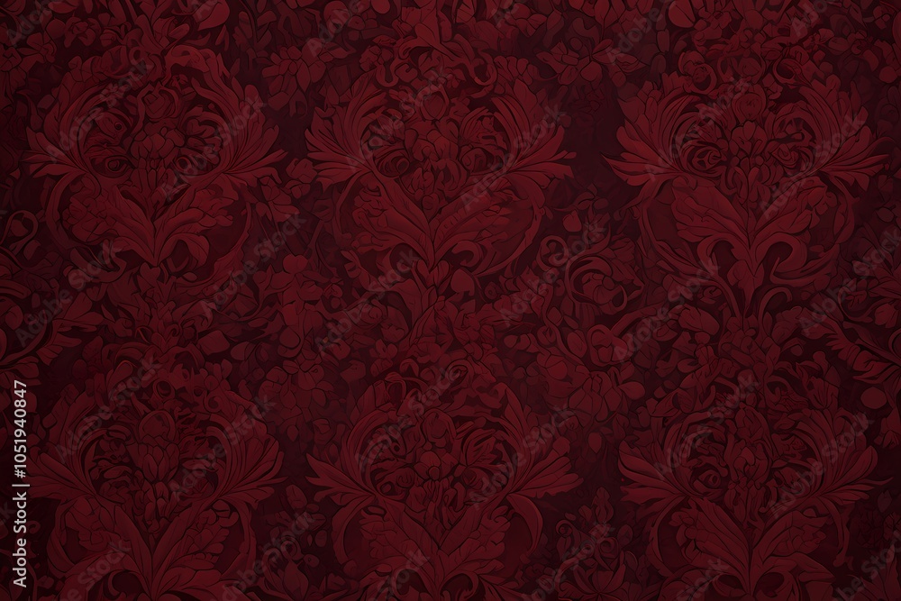 A color background, with deep shades of red and burgundy, luxueious ...