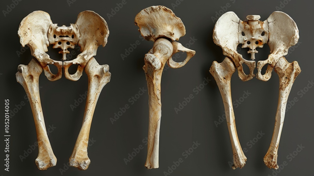 Slipped Capital Femoral Epiphysis Illustration, detailed depiction of ...