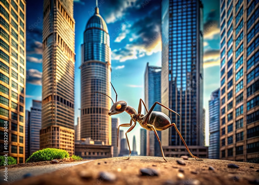 Architectural Marvels: An Ant's Perspective on Urban Design and ...