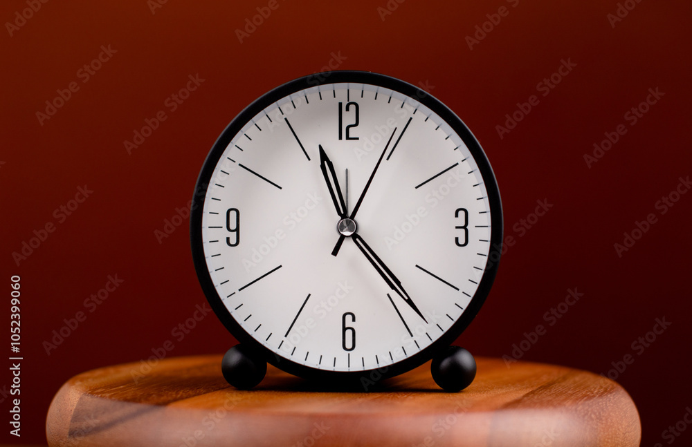 Clocks tell time and work accurately. Photo studio. Time and importance ...