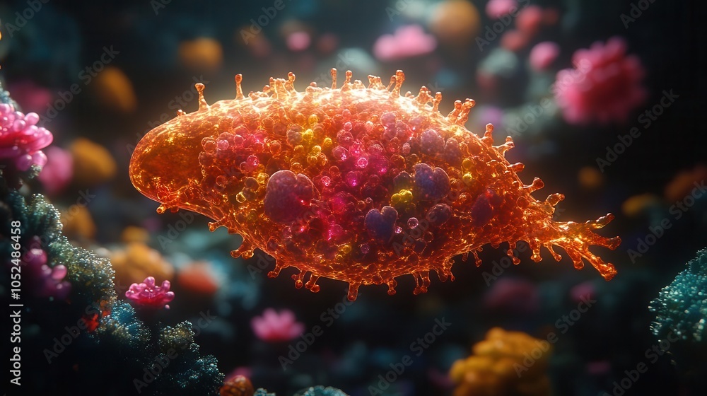 Ilustración de Stock 3d illustration depicting liver damage scenarios ...