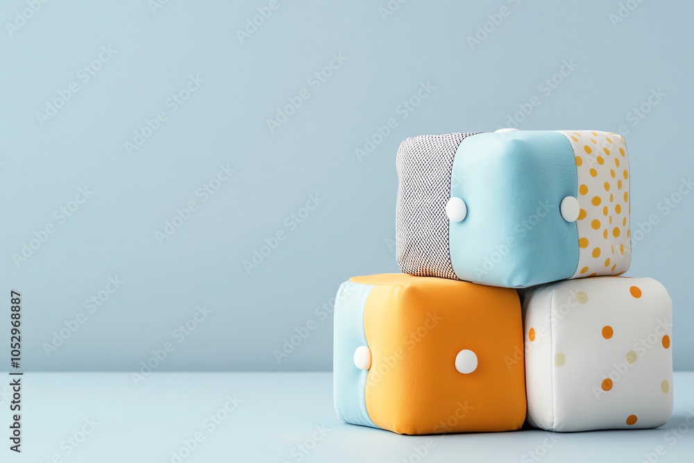 Exploring the joyful world of colorful fabric activity cubes a sensory ...