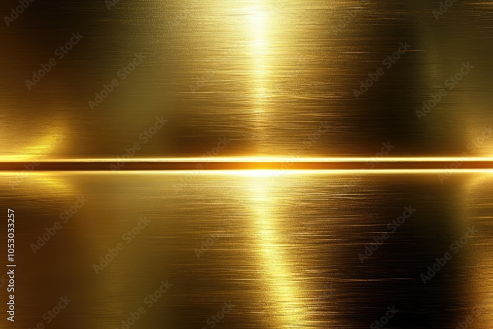 Shiny gold metal background with vintage texture design. Stock Photo ...