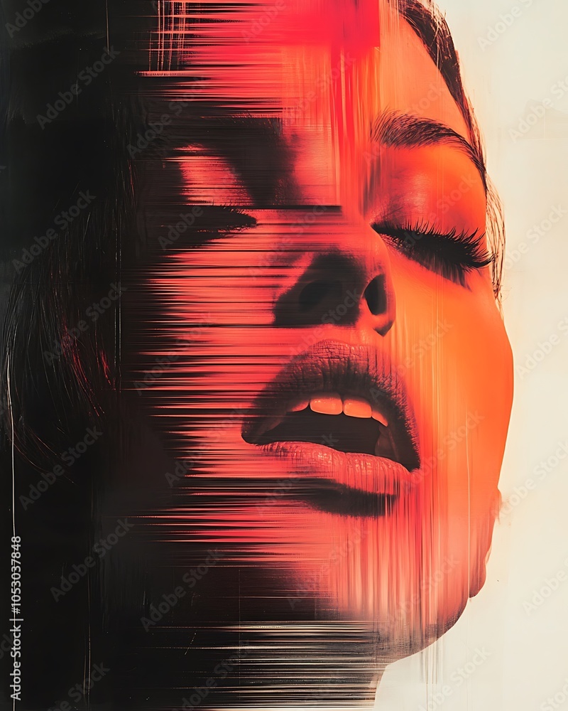 Exploring intense emotions through abstract facial expressions in art ...