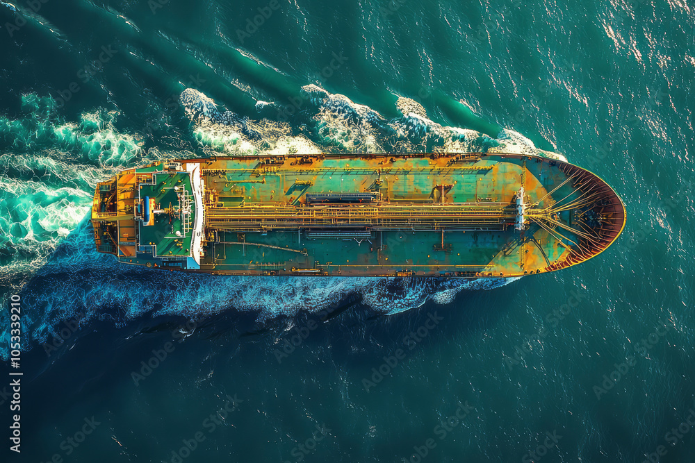 Capturing the intricate layout and operations of a tanker ship's ...