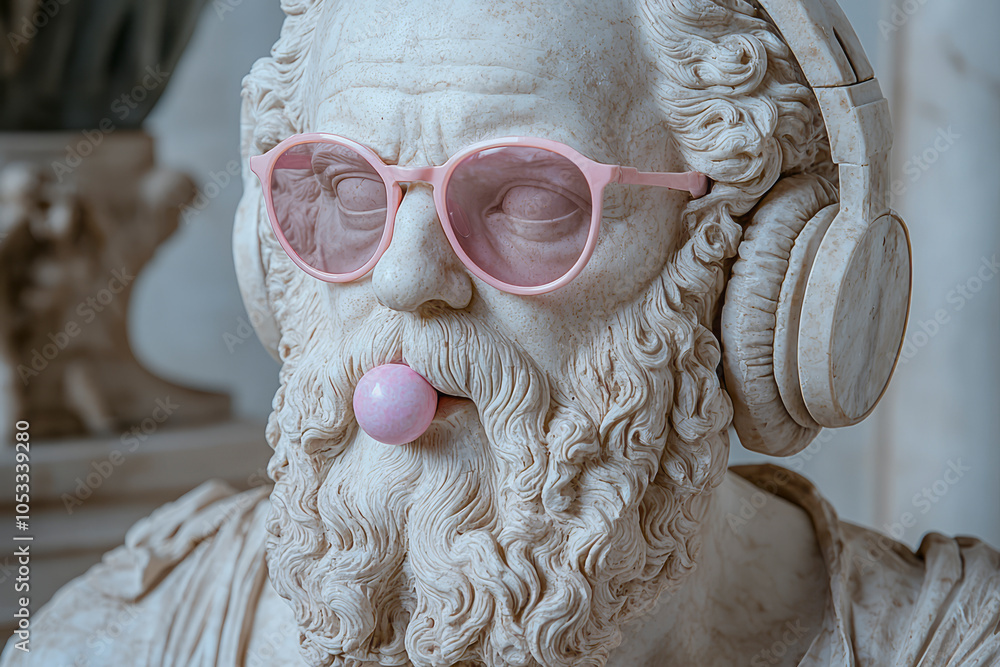 Socrates Reimagined: Hyperrealistic Portrait of Ancient Philosopher in ...