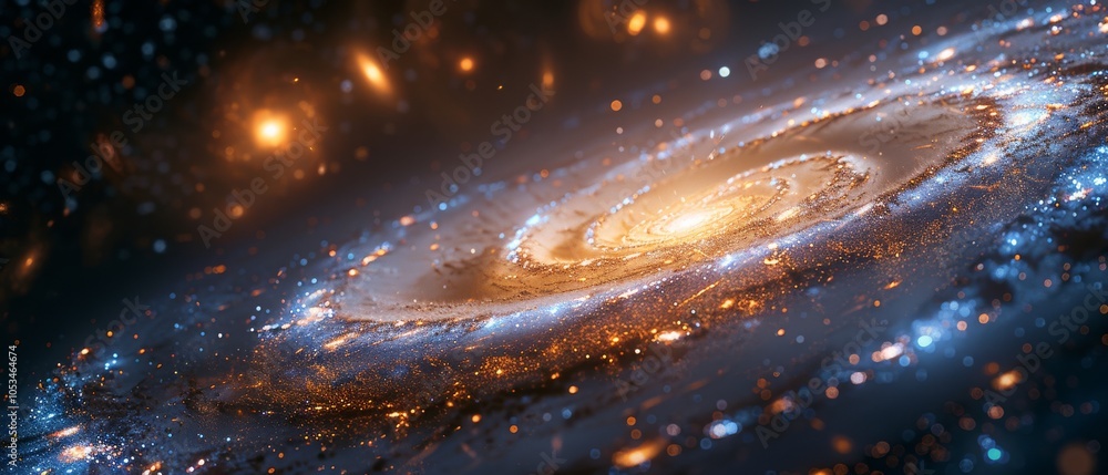 An ultra-sharp photo capturing the awe-inspiring spectacle of a vast ...