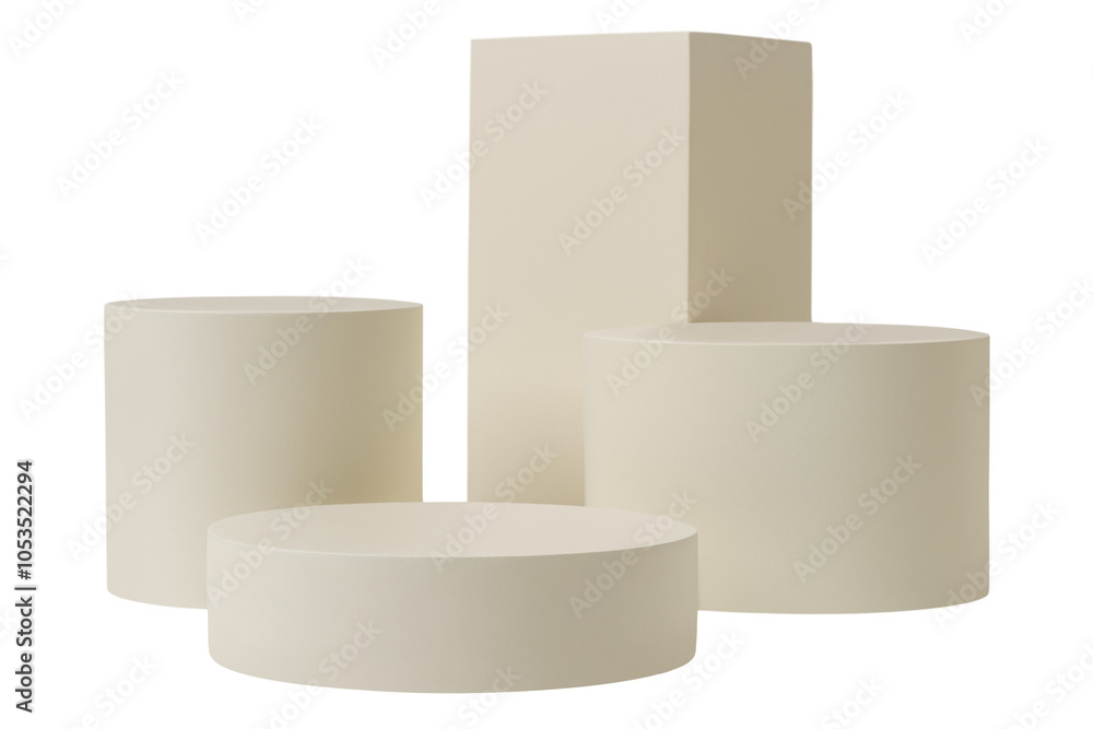 Greige geometric shape png, isolated object design set, transparent ...