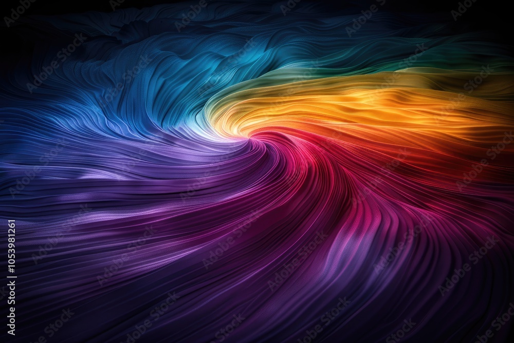 Concentric MRI Waves, a dynamic representation of magnetic resonance ...