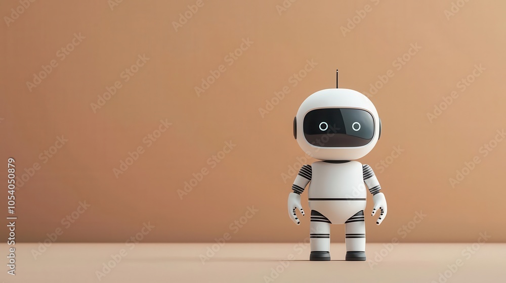 AI robot automating insurance claims process, efficient claims Stock ...