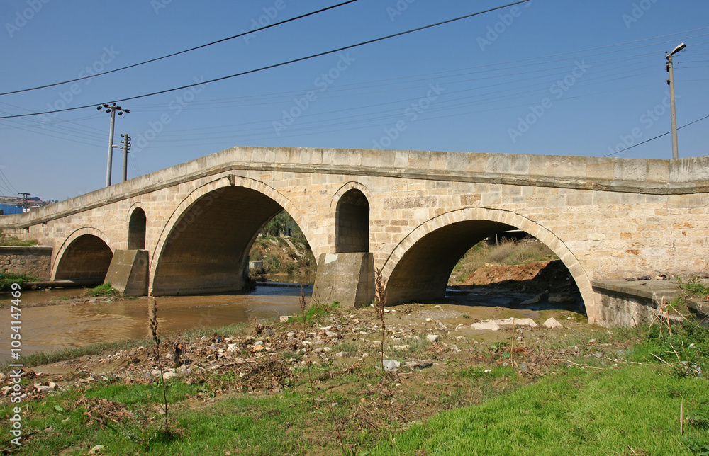 Kanuni Sultan Suleyman Bridge, located in Gebze, Turkey, was built by ...