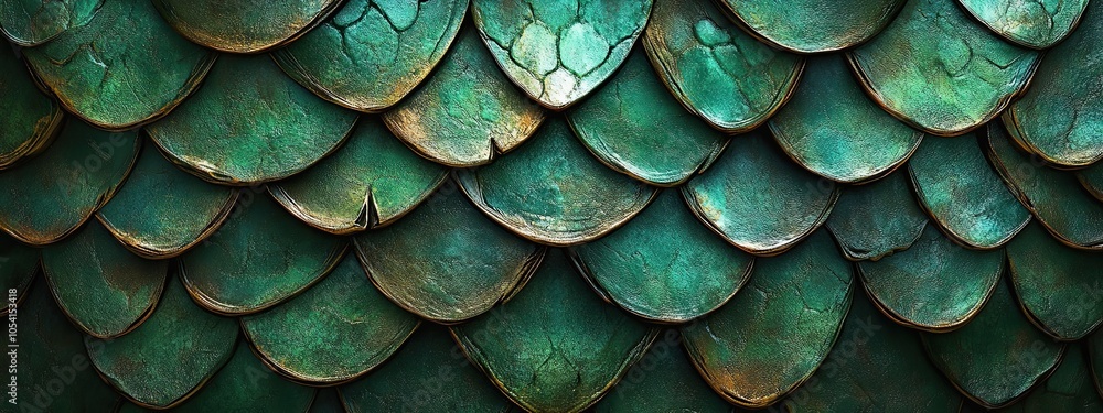 Dragon skin green scale pattern fish texture snake mermaid reptile ...