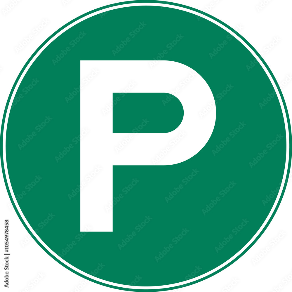 Parking lot, road signs, set, vector icon. Parking signs vector ...
