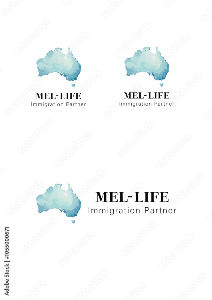 Immigration Partner Logo - Australia Map Icon for Immigration Services ...