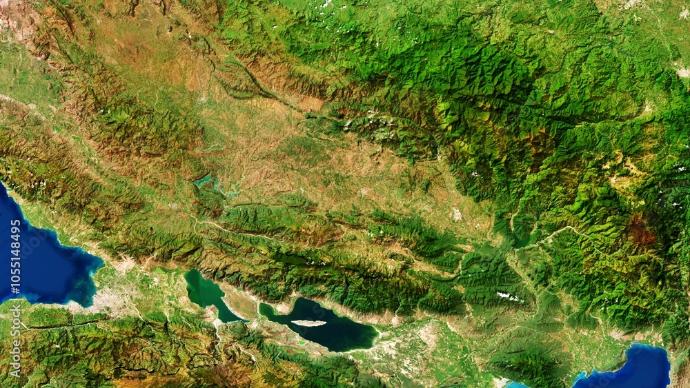 4K Port Au Prince of Haiti Map, High Resolution Satellite View With No ...