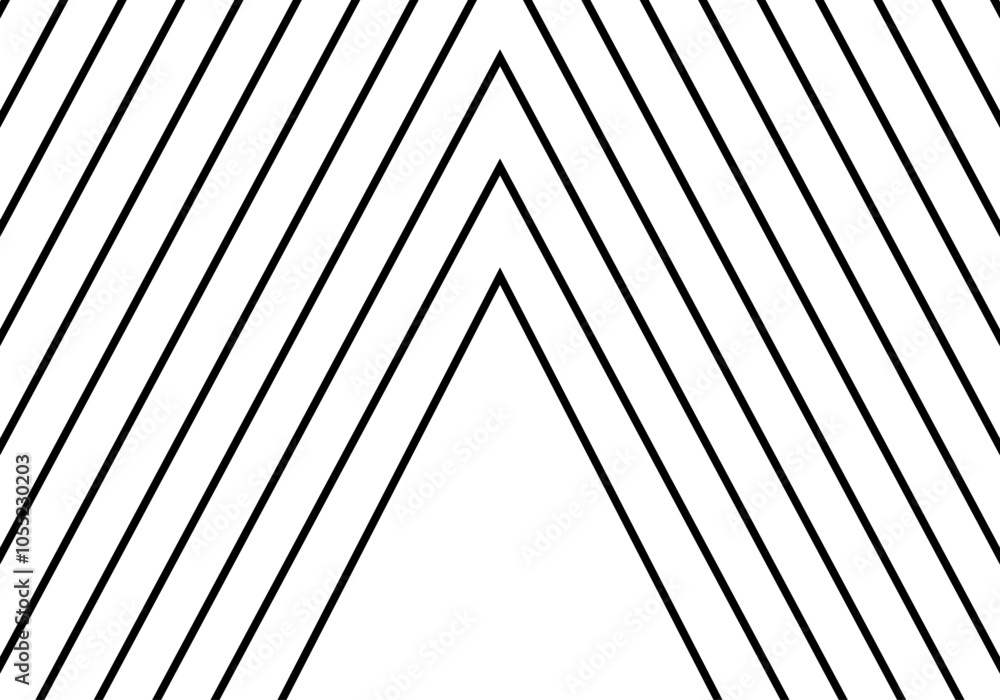 Vector de Stock Fondo de triángulos de trazo negro y relleno blanco ...