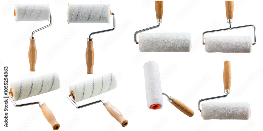 Paint Rollers for Home Improvement Projects, PNG set collection ...