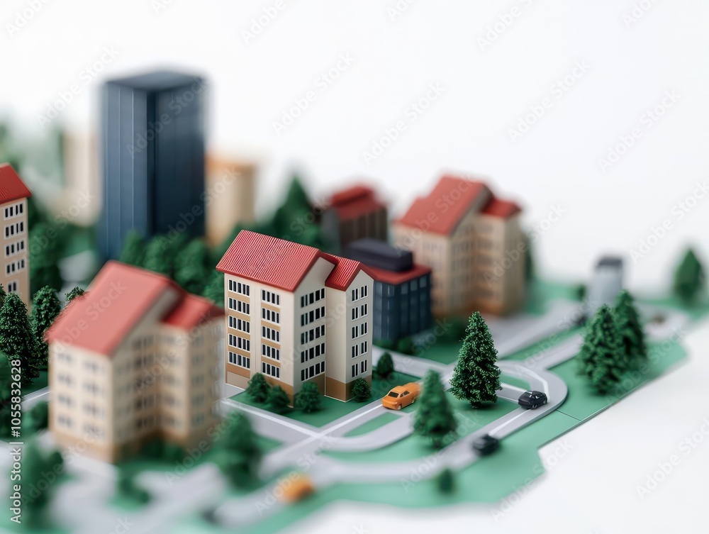 Holographic map of smart city with IoT connections, futureforward ...