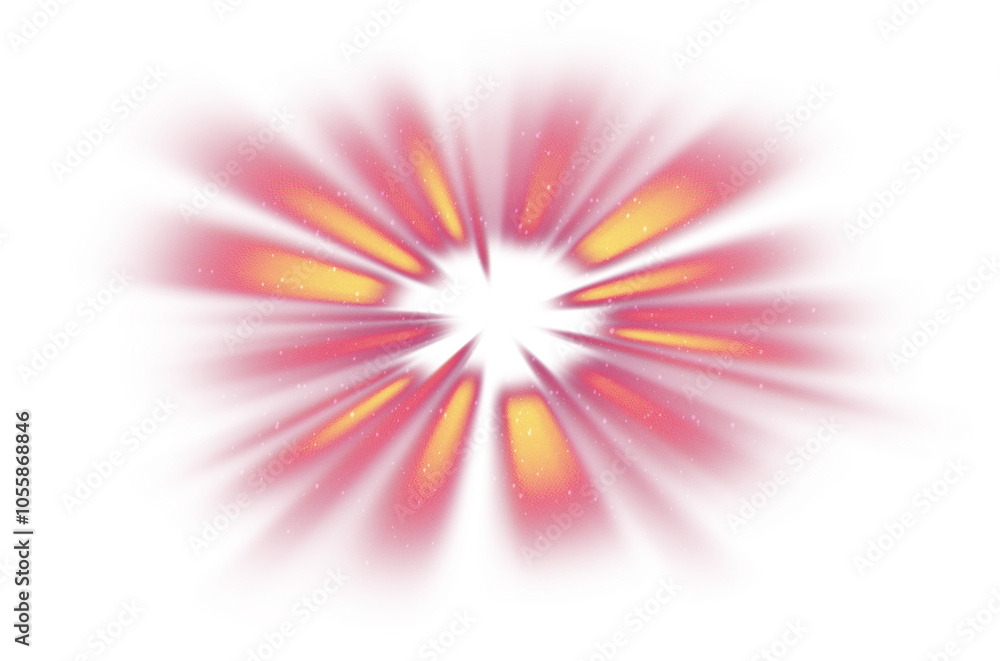 Ilustracja bez tantiem: Fantastic beam effect with fine noise texture ...