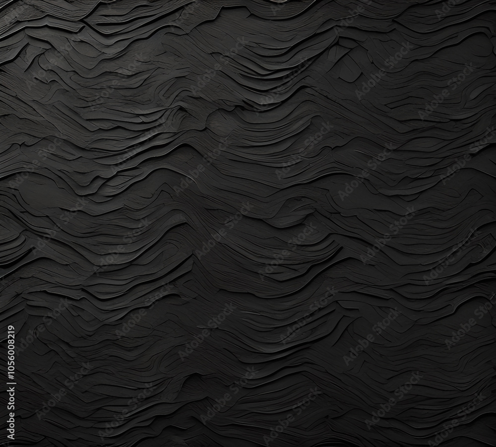black wavy texture background, soft transition of colors and tones, new ...