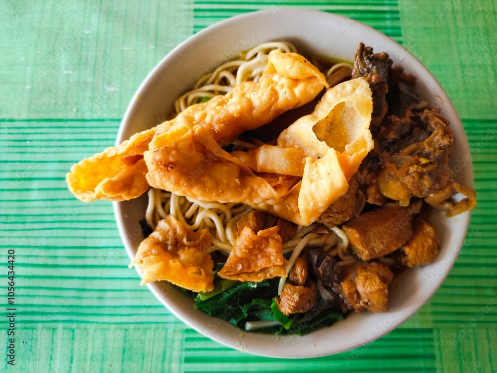 Mie Ayam, or Chicken Noodles, is one of the most popular foods in ...