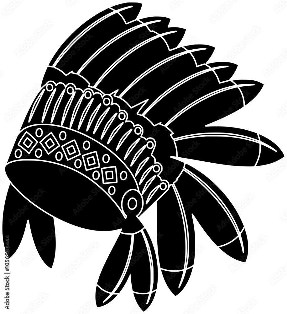 heritage illustration culture silhouette traditional logo indian icon ...