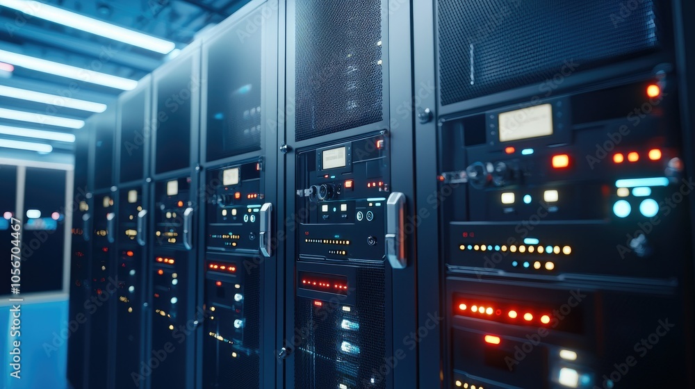 Innovative server room design bright clean layouts for modern data ...